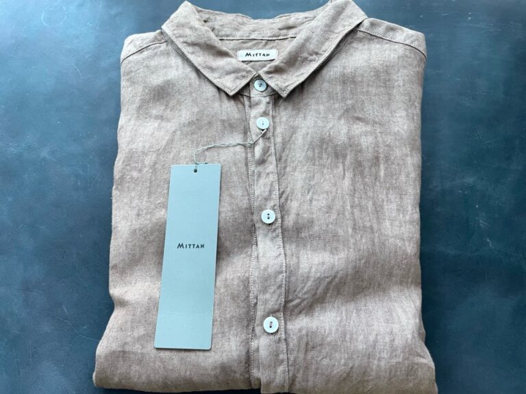MITTAN（ミッタン）の大麻シャツ大をレビュー！ゆったりシルエットの快適シャツ｜シンジツイチロ